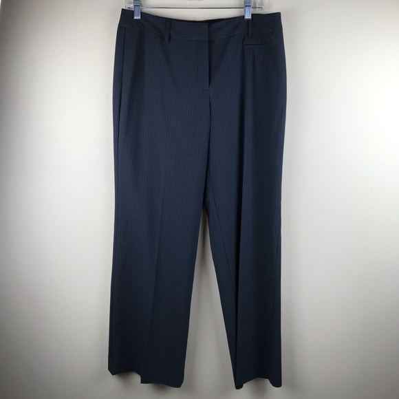 George | Pants & Jumpsuits | George Black Pinstripe Dress Pants Nwt ...